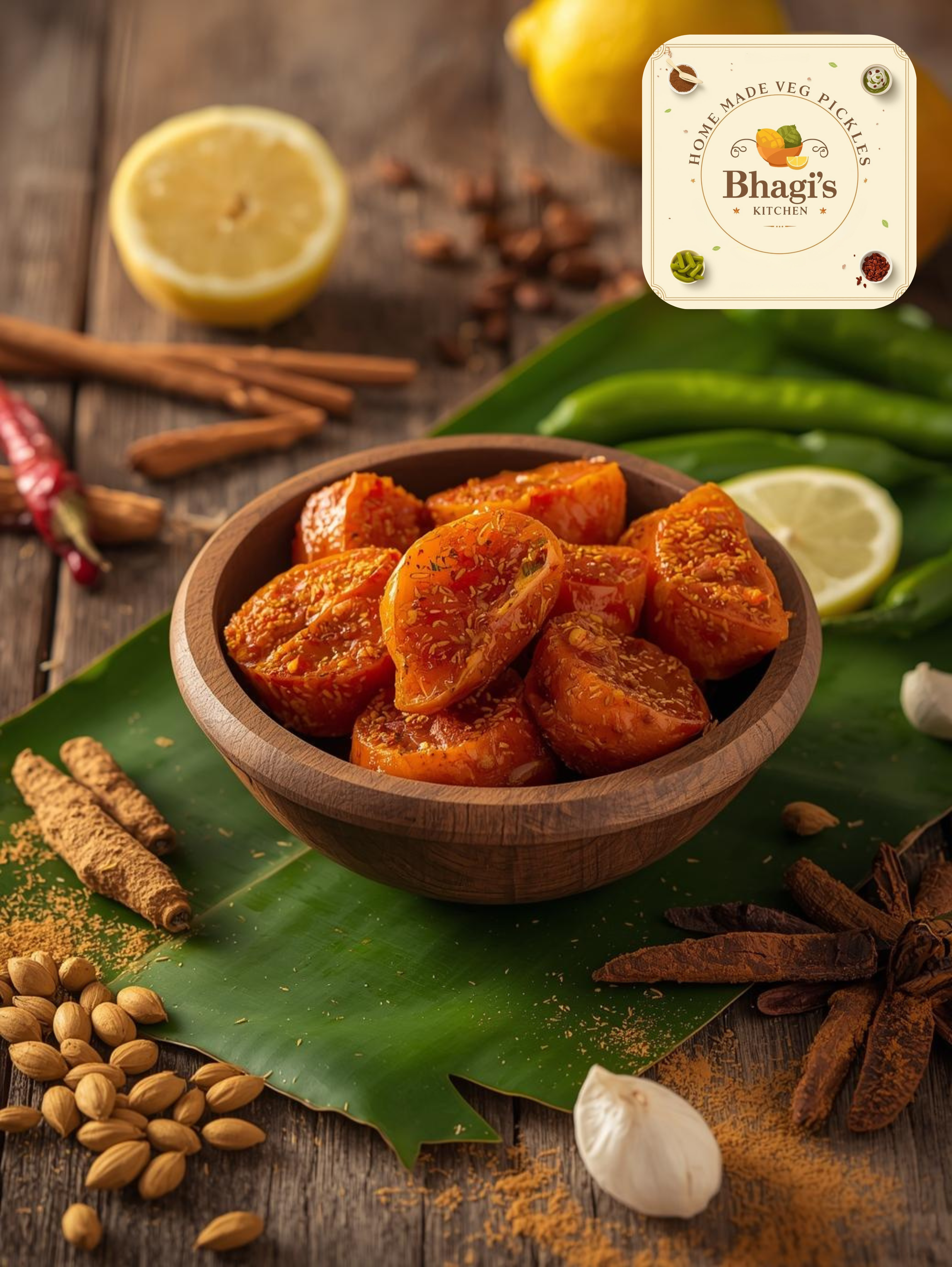 Veg Pickles - Bhagi's Kitchen